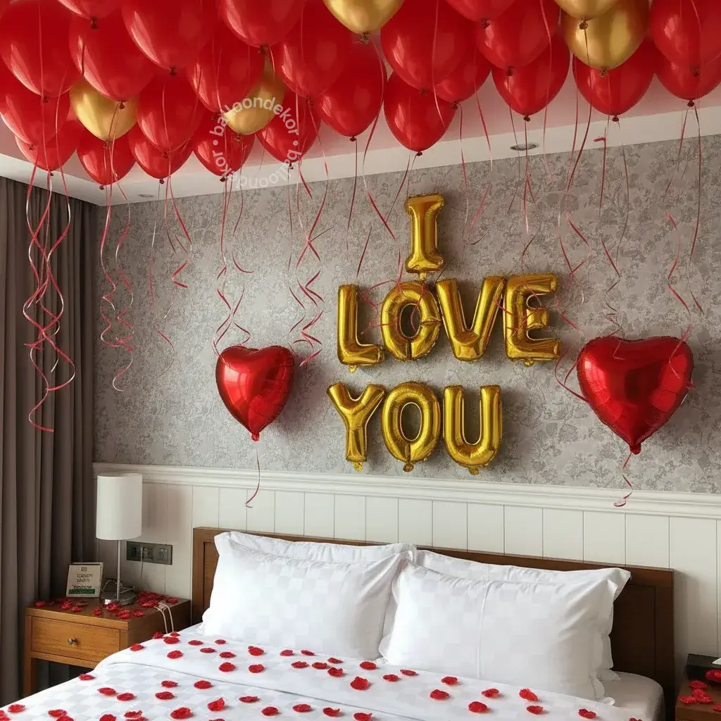 Everlasting Love Valentine Room Setup