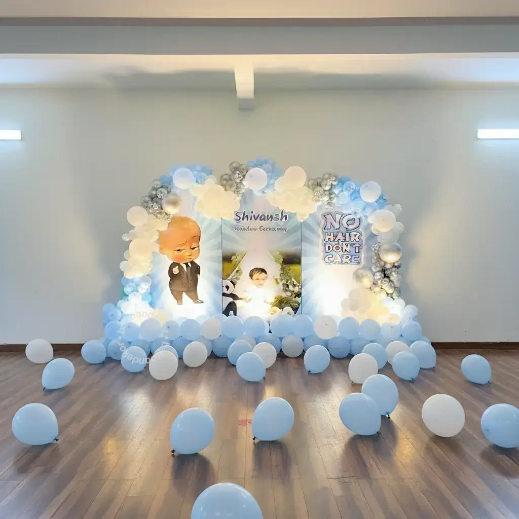 Baby Mundan Ritual Decoration